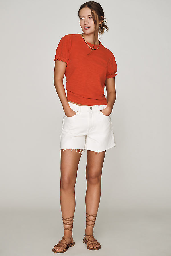PILCRO Pilcro Bennie Cotton Puff Sleeve T-Shirt
